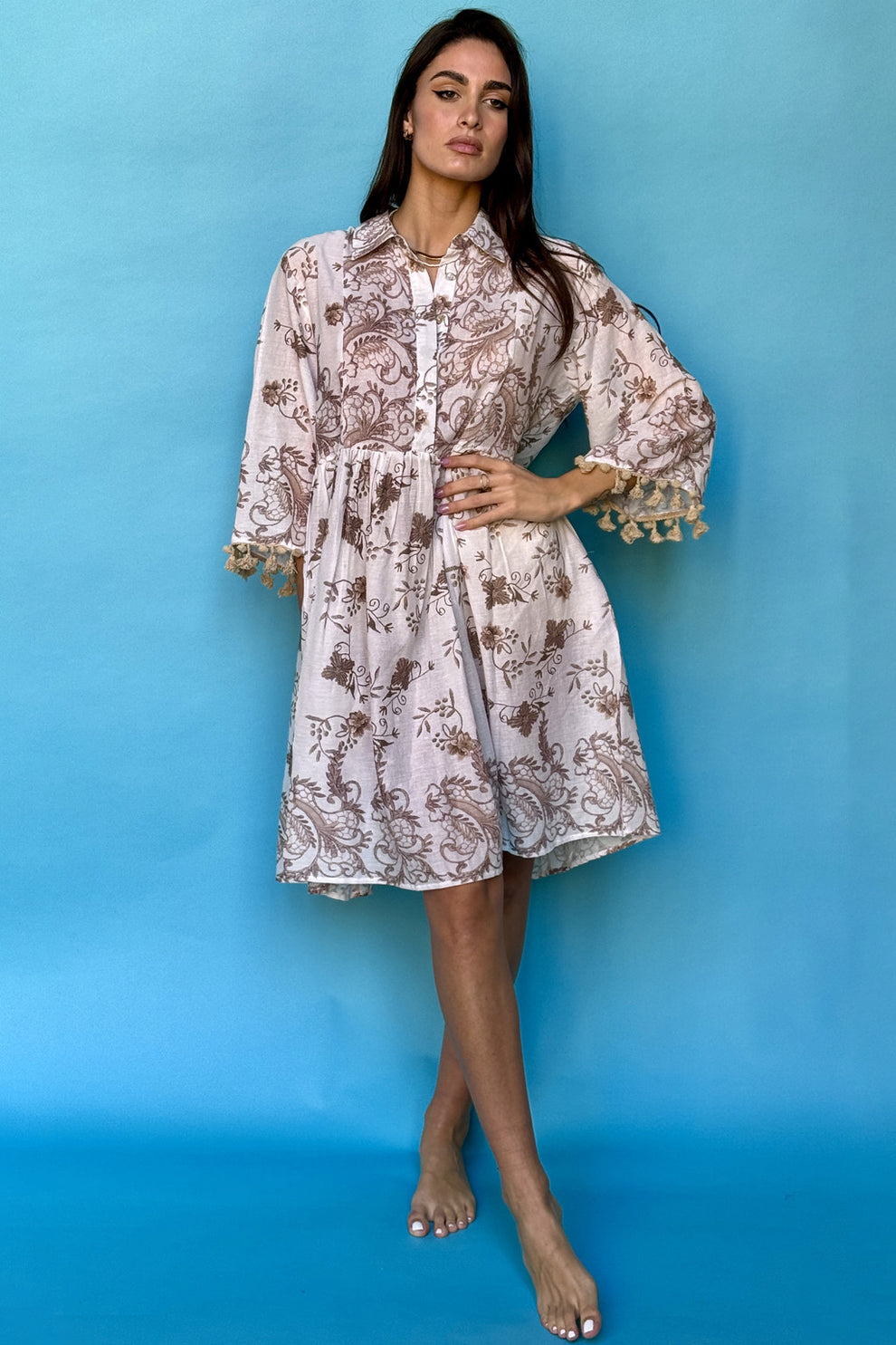 ANTICA ITALIA Lombardy Resort Dress – The Palm Press